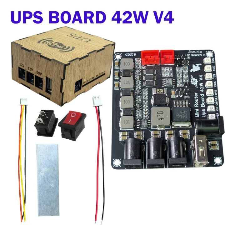 Mini Router UPS Circuit Board 42W V4 Price in bangladesh | Daraz.com.bd