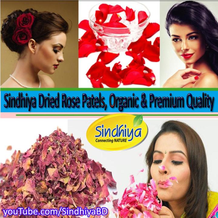 Organic Dried Rose Flowers (Rose Petals) 100gm | Daraz.com.bd
