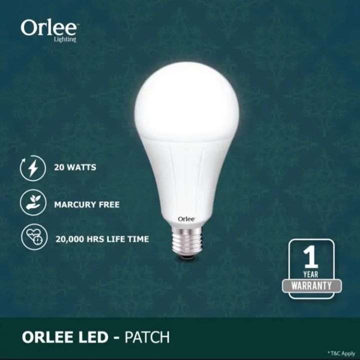 Super Star ( Orlee ) Ac led 20_watt Bulb Daylight | Daraz.com.bd