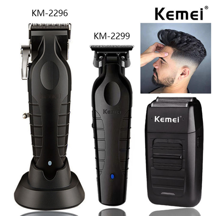 Kemei KM-2296 KM-2299 KM-1102 Professional Hair Clipper Kit Electric ...