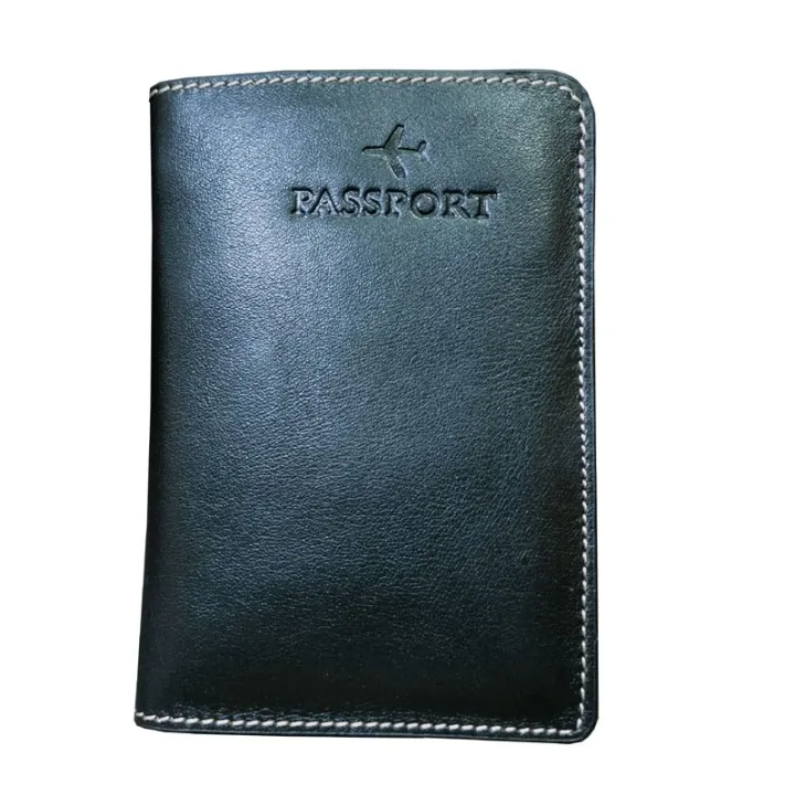Passport Holder 100 Pure Cowhead Full Grain Dye Leather Bd 8062