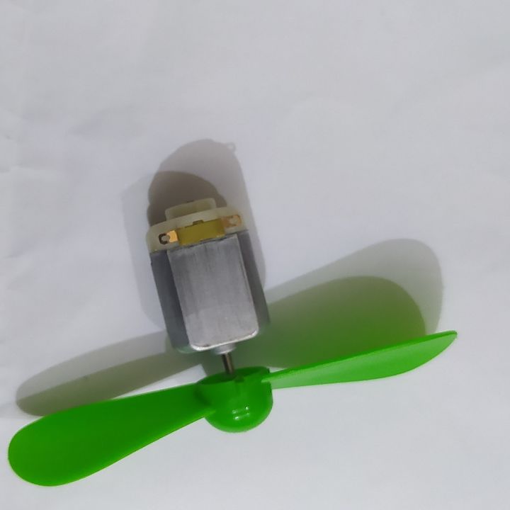 1 Piece Small DC Toy Motor with Fan | Daraz.com.bd