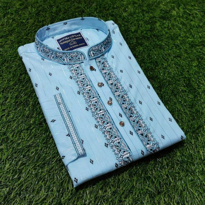Eid New collection Exclusive Collection Panjabi For Men | Daraz.com.bd