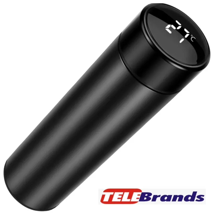 TelebrandsStainless Steel Digital Flask Vacuum Thermal Flask with LED ...