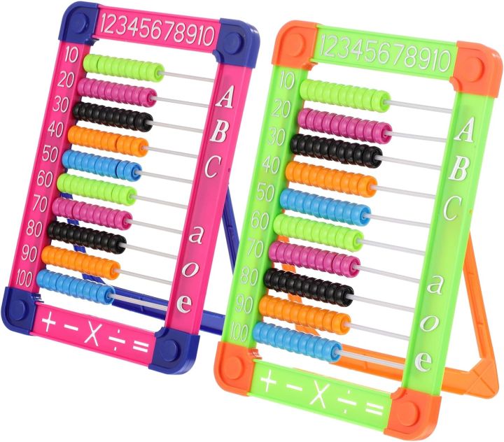Plastic Abacus Math Toy- Classic Educational Counting Toys for Kids ...