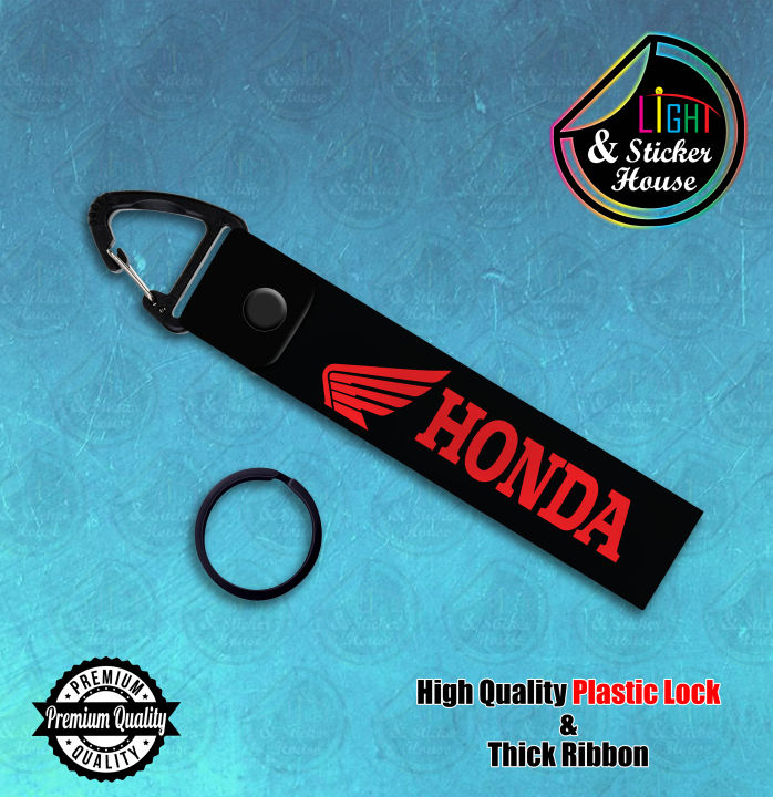 Key ring For Bike user ---- Honda Branding---- Premium Quality ...