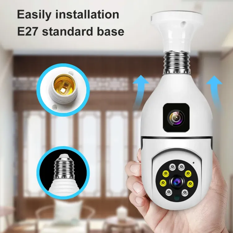 V380 PRO WIFI IP Camera 360 Degree Rotation Night Vision Two-way Voice ...