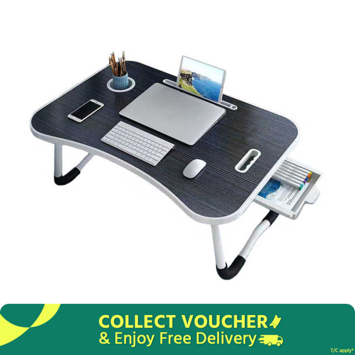 Provide Comfortable Study Space With Foldable Laptop Table And Without ...