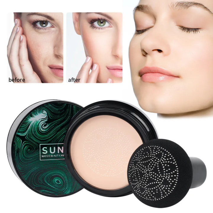 SUNISA CC Cream Foundation - Sunisa Foundation Mushrooms Air Cushion CC ...