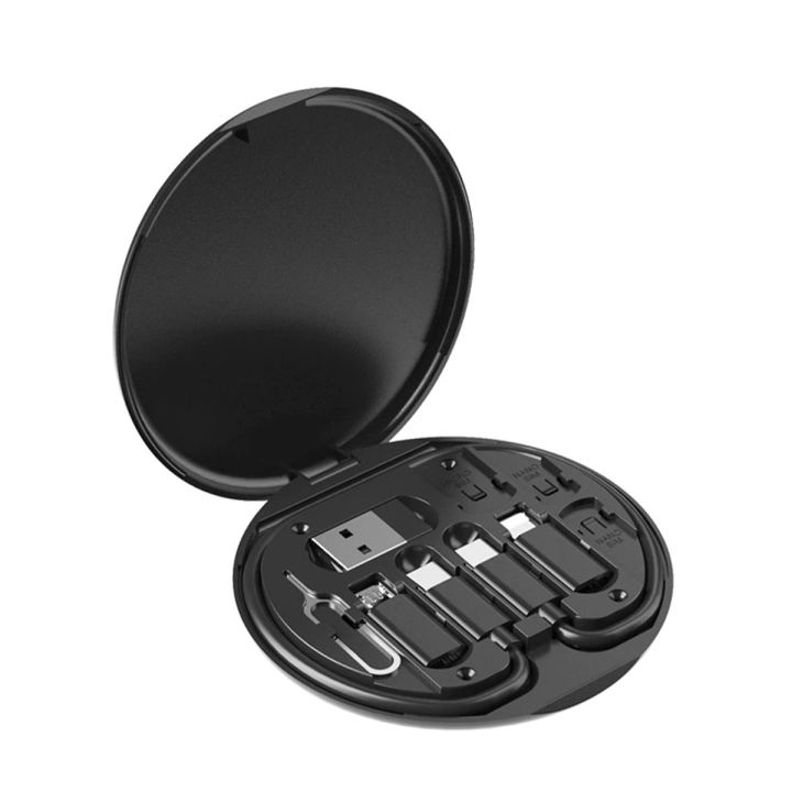 Portable Multi-Functional USB Cable Adapter and Sim Card Storage Box ...