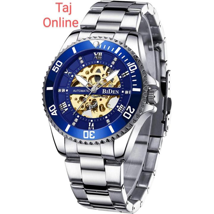 Biden 0204-1 Mecanical Automatic Stainless Watch For Men -Watch | Daraz ...
