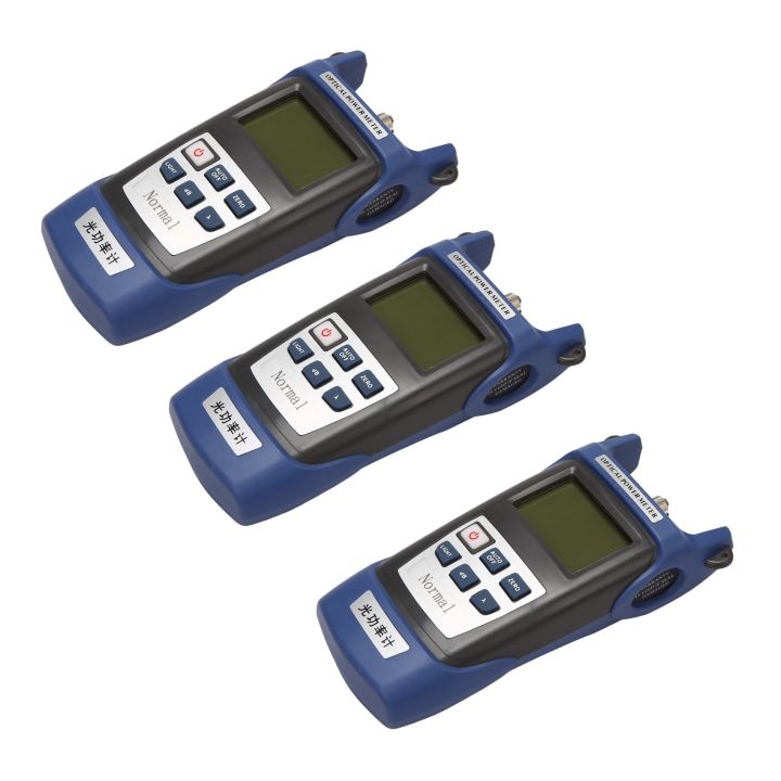 3X Handheld Optical Power Meter High Precision Optical Fiber Tester ...