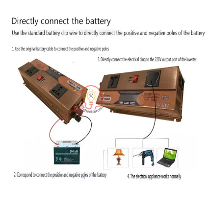2000 watt multi-function smart ips ups 2000w 12v to 220v inverter with ...