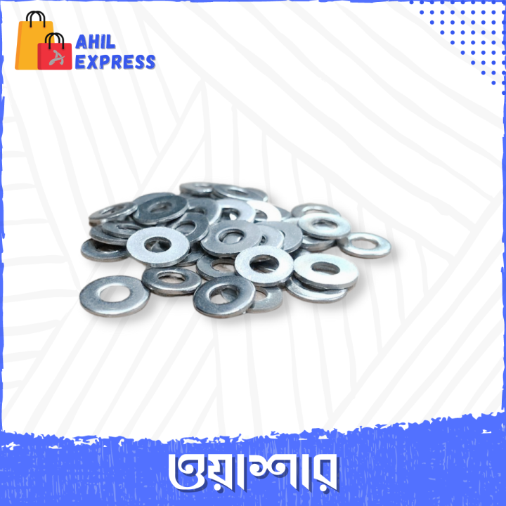 10 Pcs Small SS Flat Washers Flat Washer Set Flat Washer Round Washer ...