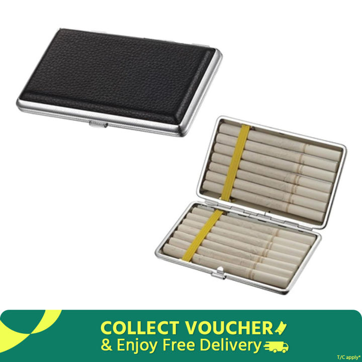 Metal cigarette case box holds 10 cigarettes | Daraz.com.bd