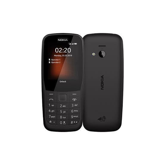 Nokia 220 Dual Sim Black Colour | Daraz.com.bd