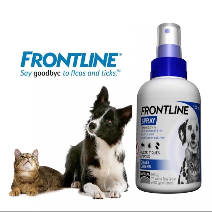 Frontline Spray (Flea & Tick Treatment for Cats & Dogs) 100ml | Daraz ...