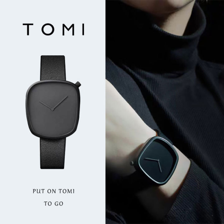 [ Small Amount ]TOMI Temi Pebble Watch Quartz Fashion Men's and Women's ...