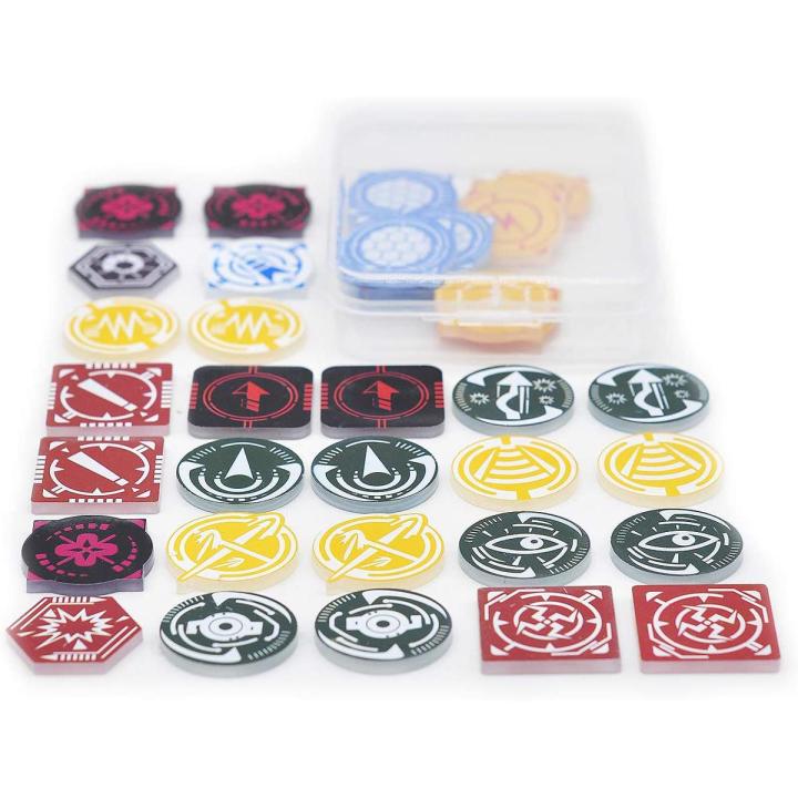 【happy one】Wing Acrylic Tokens Markers Set of 36 - Combatible with X ...