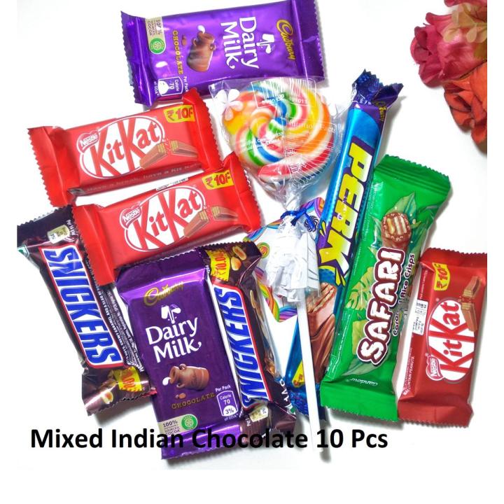 Mixed Indian Chocolate 10 Pcs | Daraz.com.bd
