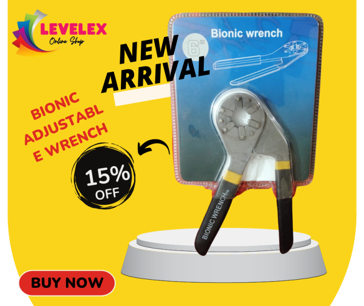 Levelex universal wrench bionic wrench Bionic Adjustable Wrench by ...