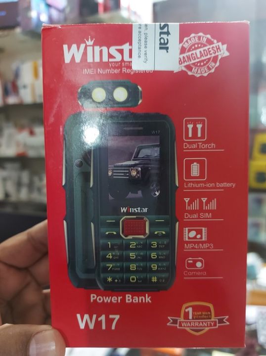 Winstar W17 Power Bank Phone 7000mAh Dual Sim | Daraz.com.bd