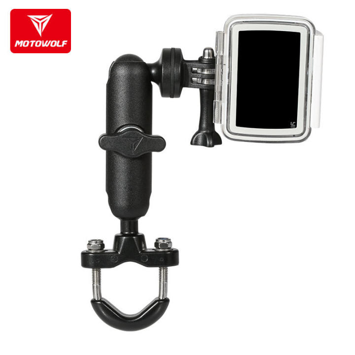 Motowolf Universal Aluminum Stable Camera Holder Motorcycle Bike Camera ...