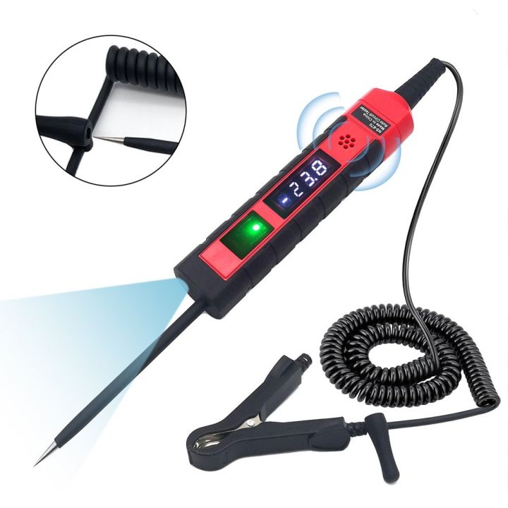NS-870 Digital Auto Power Test Pen 4-75VDC Voltage Tester Bipolar Car ...