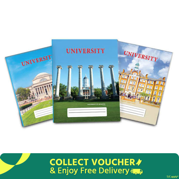 University Note Book Khata (Math) 200 Page 6 Pcs - Notebook | Daraz.com.bd