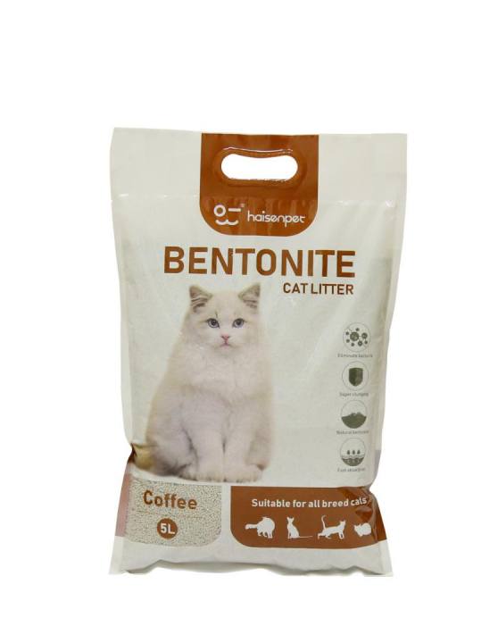 Bentonite Cat litter coffee Flavor 5L 4.5kg | Daraz.com.bd