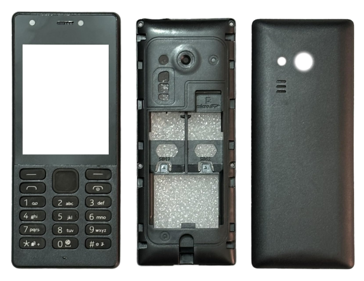 For Nokia 216 Full Body Casing / Housing with Body | Daraz.com.bd