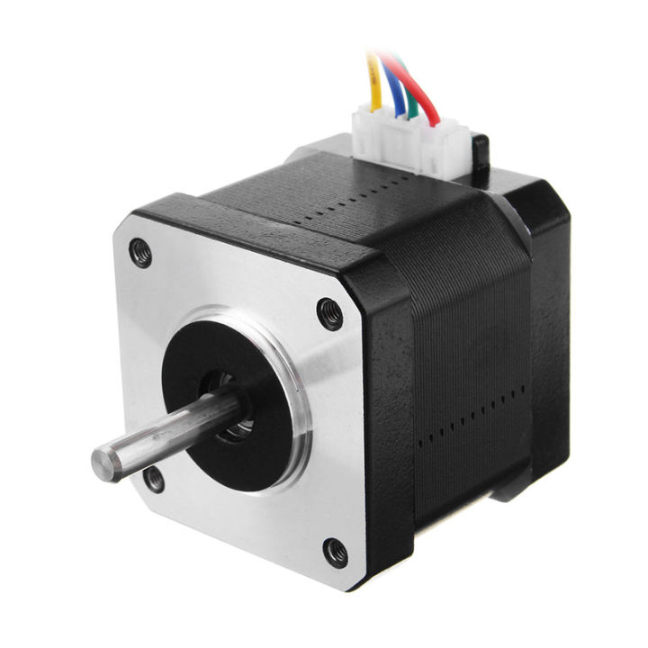 Nema Tools DIY 17 Stepper Motor 0.4Nm 1.68A 4-wires 1.8° Shaft DIY CNC ...