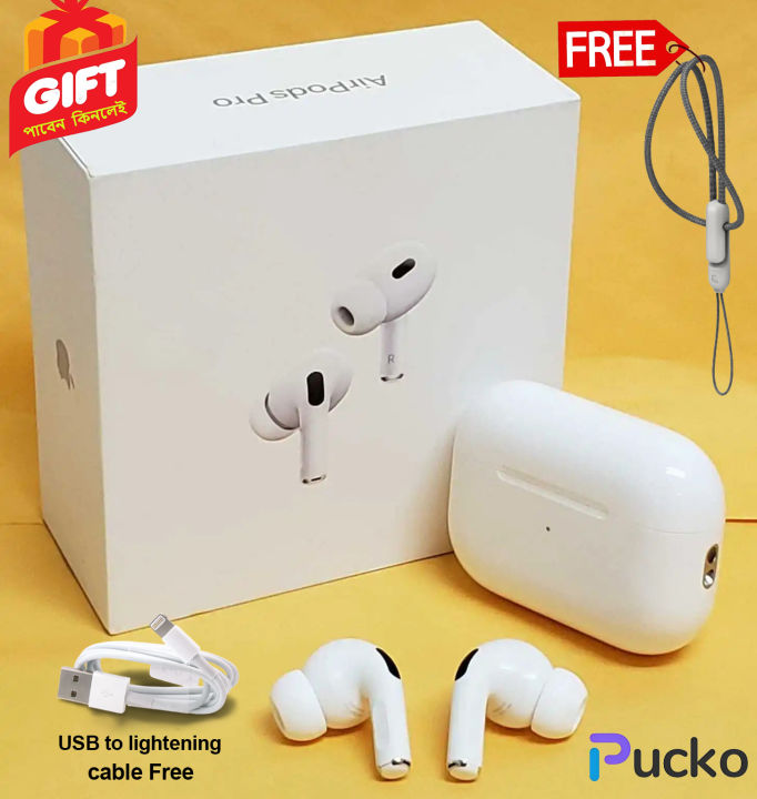 AirPods Pro 2nd genaration MADE IN DUBAI Bluetooth Earbuds Ipx4 ...