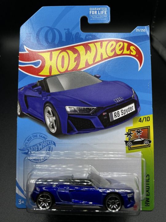 Hot Wheels (Mainline) 2019 Audi R8 Spyder Blue, Scale - 1:64 | Daraz.com.bd