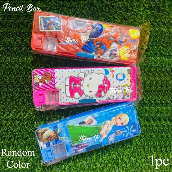 Pencil & Pen Box with single sharpner | Daraz.com.bd