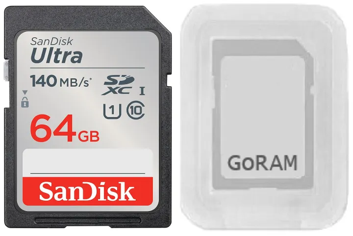SanDisk 64GB SD Ultra Memory Card (5 Pack) UHS-I Class 10 SD Memory Card (SDSDUNR-064G-GN6IN ...