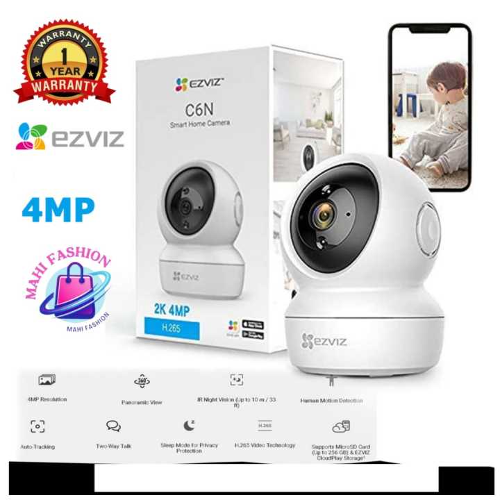 EZVIZ Indoor Hi Security 2K Smart color night,360,two way privacy ...