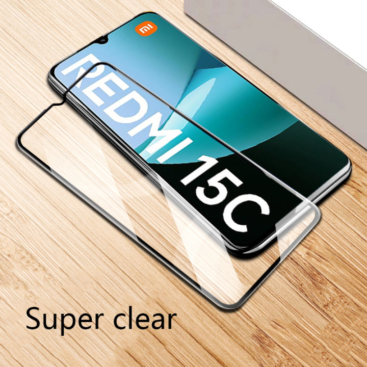 【Ready Stock】Olige Tempered Glass Film For Redmi 15C 4G High-Definition ...