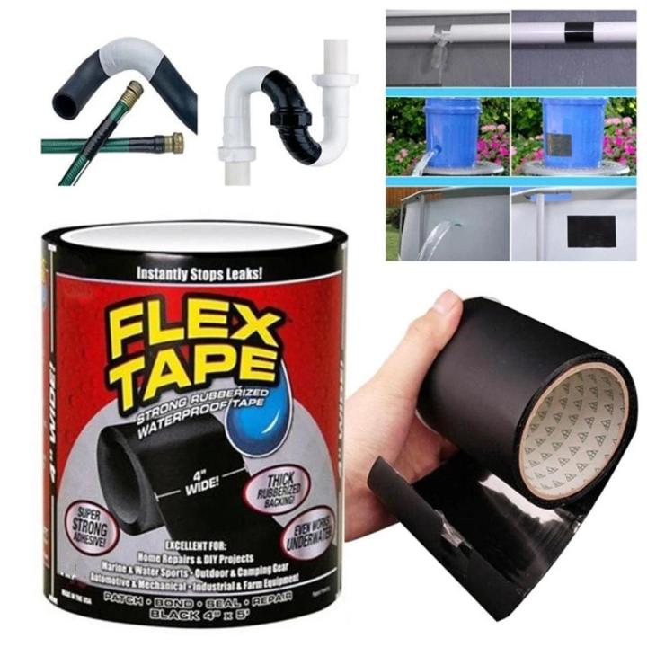 Ha Flex Tape Strong Rubberized Waterproof Tape Pipe Repair Strong ... Ha Flex Tape Strong Rubberized Waterproof Tape Pipe Repair Strong ...