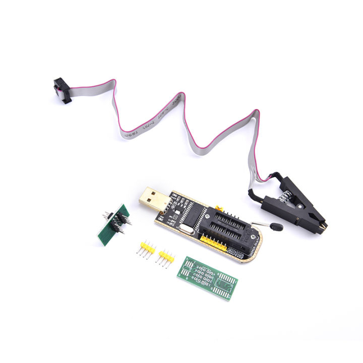 CH341A 24 25 Series EEPROM Flash BIOS USB Programmer Module + SOIC8 ...