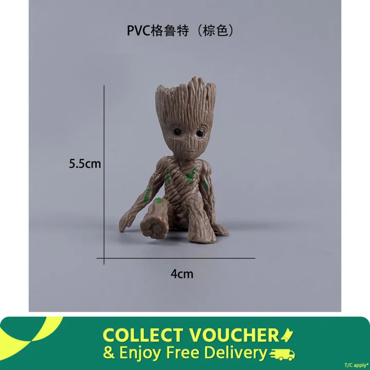 Disney Marvel Groot Mini Figure Anime Movie Toys | Daraz.com.bd