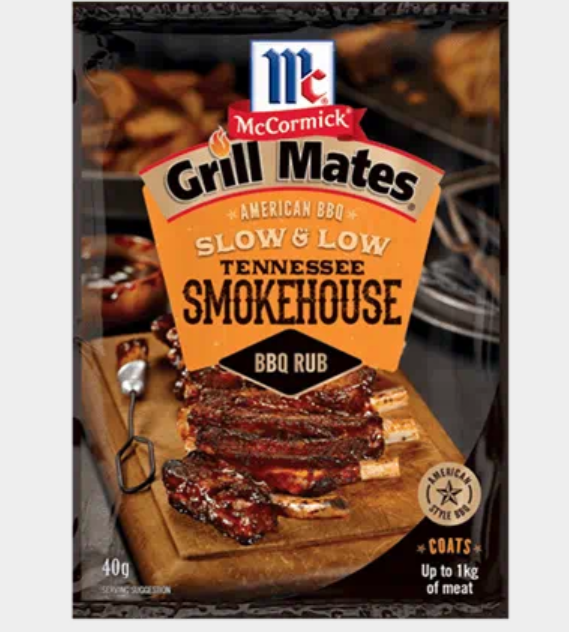 McCormick Grill Mates Tennessee Smokehouse Slow and Low BBQ Rub | Daraz ...
