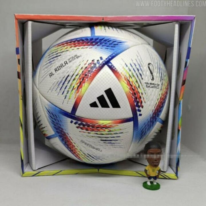 Qatar-2022 Al-Rihla Football Green & White - Made Of Tpu Material ...