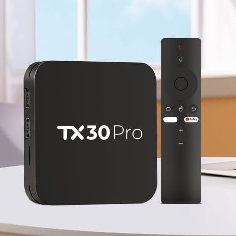 TX30 Pro 12K ULTRA HD" Voice Remote, Bluetooth, Free Dish Channel ...