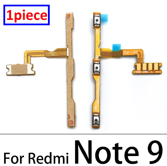On Off Power Button Volume Key Switch Flex Cable For Xiaomi Redmi Note ...