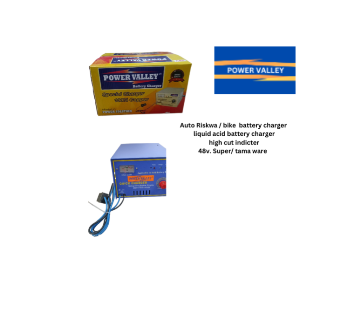 48 volt super wire Auto Easy Bike Battery charger | Daraz.com.bd