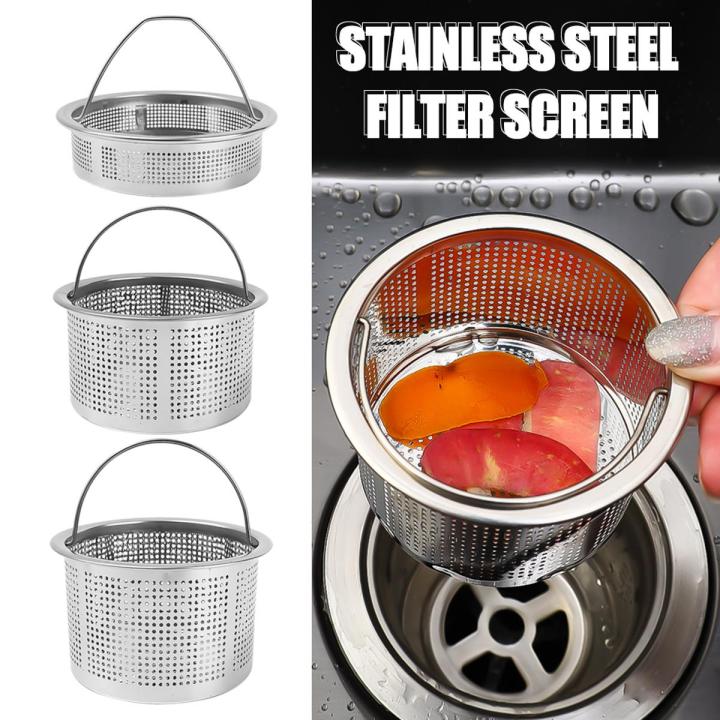 Kitchen Filter Screen Sewer Sink Garbage Stainless Steel Sink ...