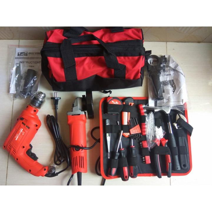 TANDT Power Tools Set with 116 Pcs Hand Tools & Accessories TT3001S - Kings Trading | Daraz.com.bd