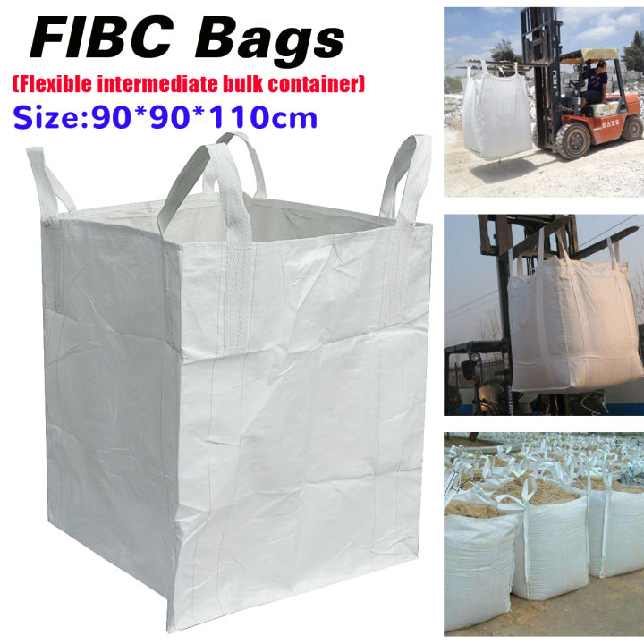 Practical Heavy Duty FIBC Bulk Super Sack Ton Bag 2200LBS 35x35x43 ...