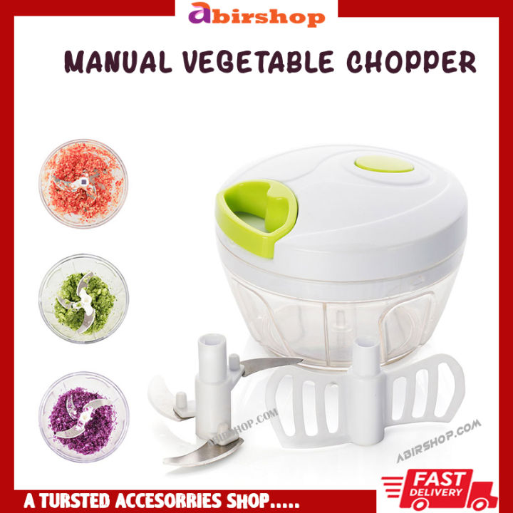 Manual Vegetable Chopper Kitchen Speedy Chopper Garlic Cutter Vegetable ...